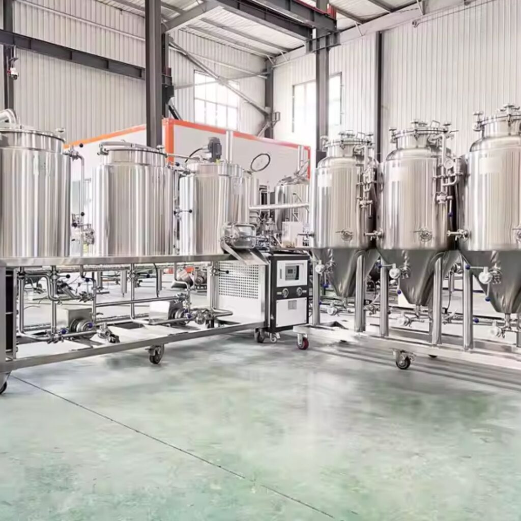 Planta Cervecera Automatizada HERMS 100lts – Smart Brew