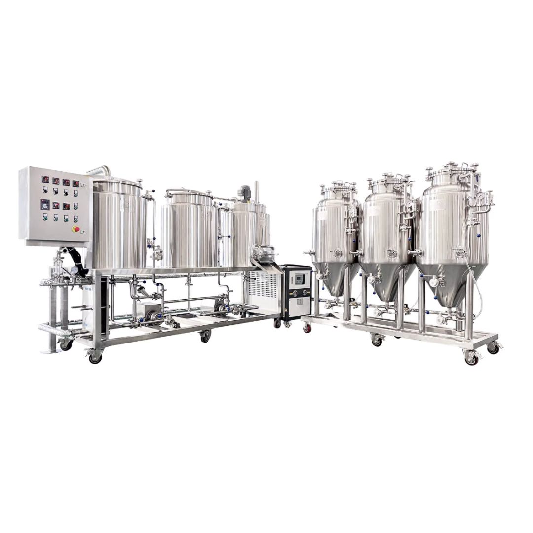 Planta Cervecera Automatizada HERMS 100lts – Smart Brew