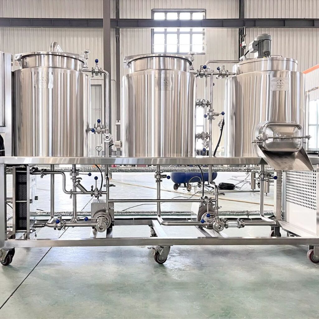 Planta Cervecera Automatizada HERMS 100lts – Smart Brew
